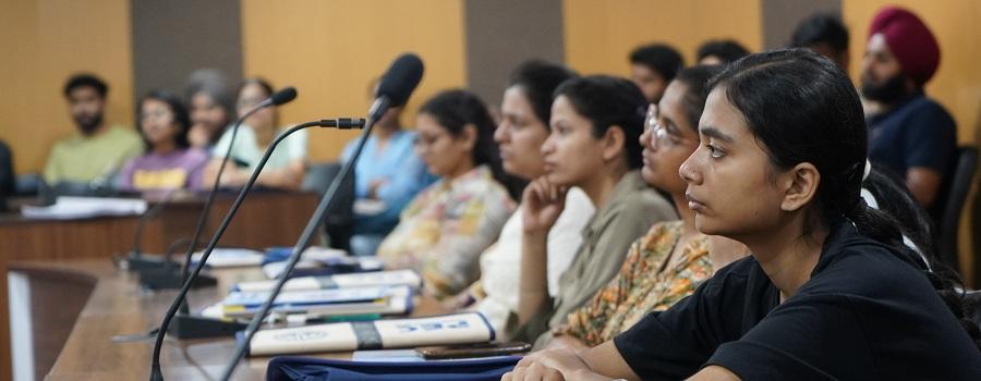 PEC Welcomed the PG Batch of M.Tech (2024-26) with Warm Embrace ...