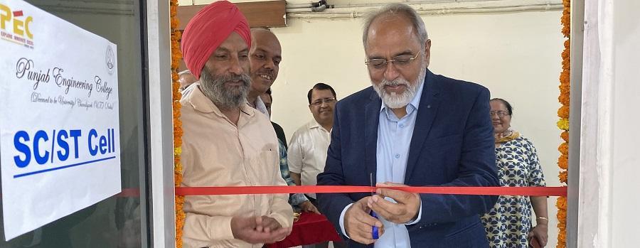 Special SC/ST Cell Inaugurated at PEC | Punjab Engineering College ...