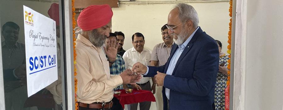 Special SC/ST Cell Inaugurated at PEC | Punjab Engineering College ...