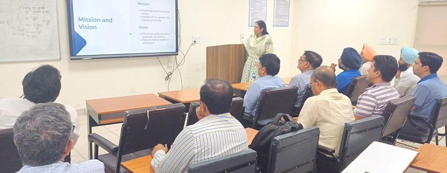 Swayam Prabha Awareness Session Organized at PEC Chandigarh | Punjab Engineering College ...